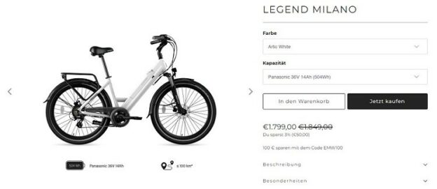 Legend E Bikes: Einschätzung, Erfahrungen & wo kaufen