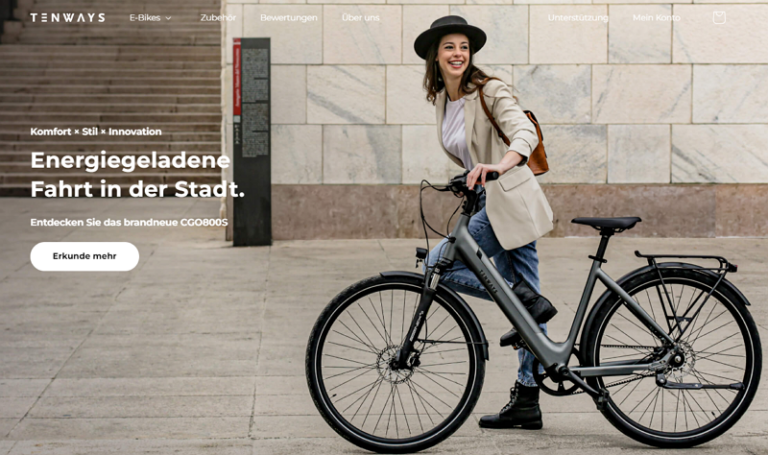 TENWAYS E Bike: Einschätzung, Erfahrungen & wo kaufen?